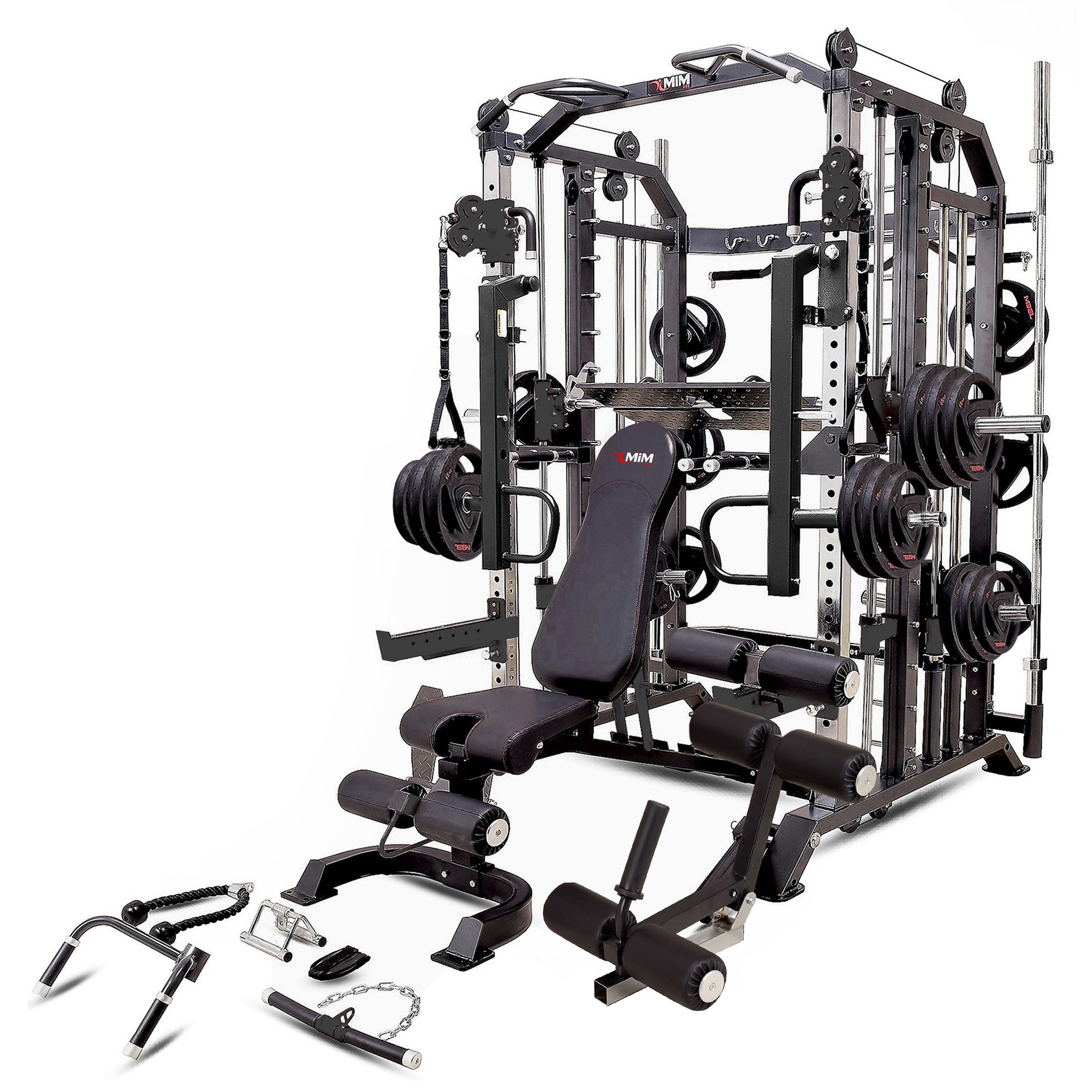 MiM USA Hercules 1001 Smith Machine Functional Trainer Commercial MiM USA Hercules 1001 Smith Machine Functional Trainer Commercial